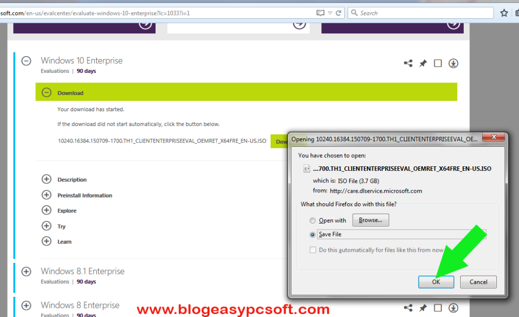 Download Windows 10 Enterprise Latest VL RTM Final Build ISO