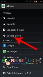 How Securely reset Android Smartphone without losing data