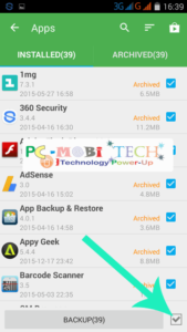 Backup all android smartphone data with super backup app.