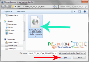 Check Remix OS Features In VirtualBox Without USB Drive.