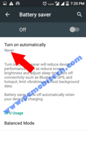 Enable & use Android Battery Saver to save phone Battery.