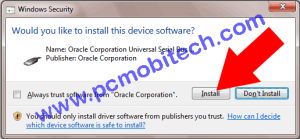 Download & install Andyroid Android app emulator in Windows