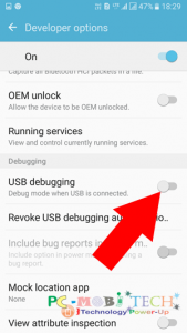 Enable & Disable USB Debugging option on Android Oreo 8.0?