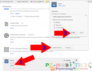 Download, Install, and Use Vysor app in Chrome Browser PC.