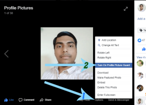 How to Enable & Disable Facebook Profile Picture Guard?