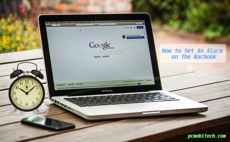 How To Set An Alarm On The Mac Book 