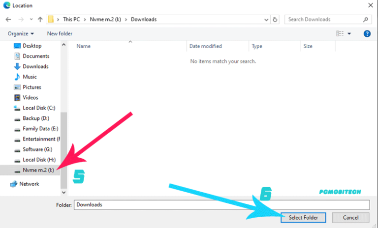 How to Change the Downloads Folder in Microsoft Edge?