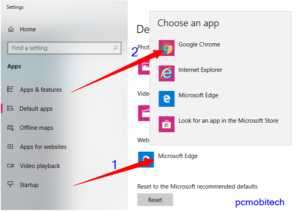 How to Set or Reset Default Apps in Windows 10?