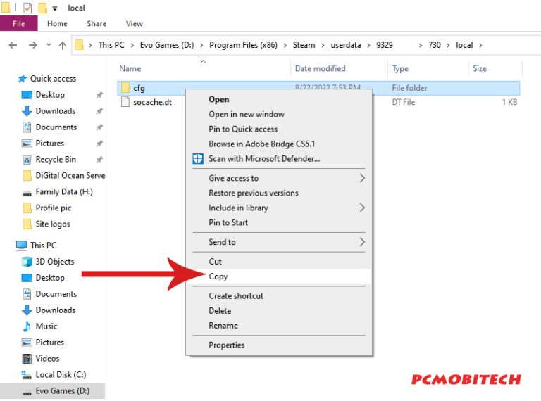 How to Backup & Restore CS2 Config File? » PcMobiTech