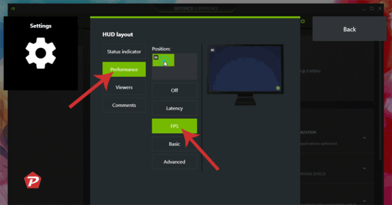Enable FPS Counter Using Nvidia GeForce Experience
